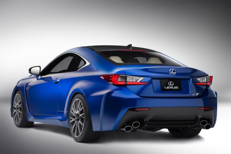 Lexus RC technical specifications and fuel economy
